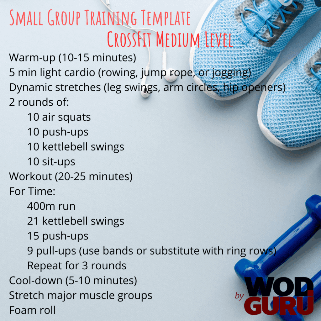 FREE Small Group Training Program Template to Save Your Time - WodGuru